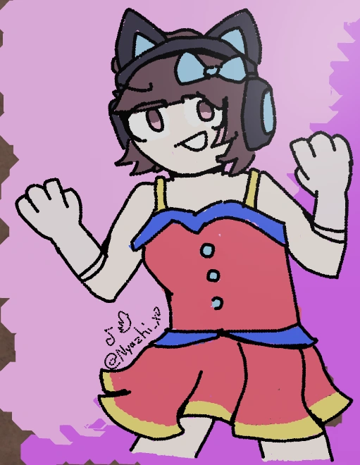 I drew Neko Asakura from Cytus 2 as Neko DJ | Fandom