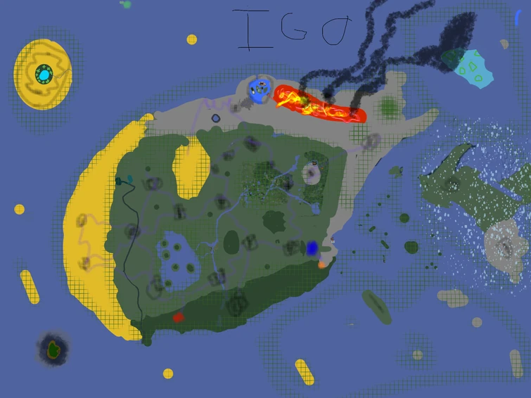 Hi this is the map of my fan Pokémon region the Igo region. | Fandom