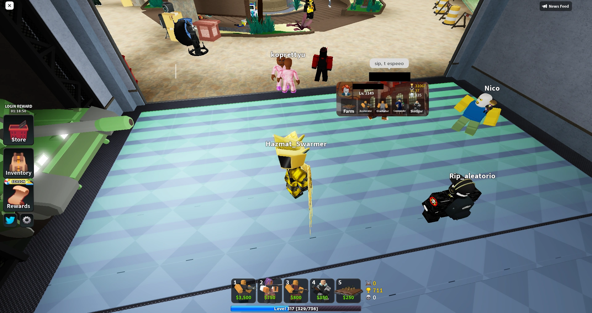 so basically my friend has found highest lvl player on tds(?) | Fandom