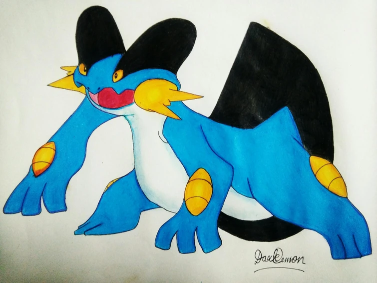 Pokémon Artwork (Swampert) | Fandom