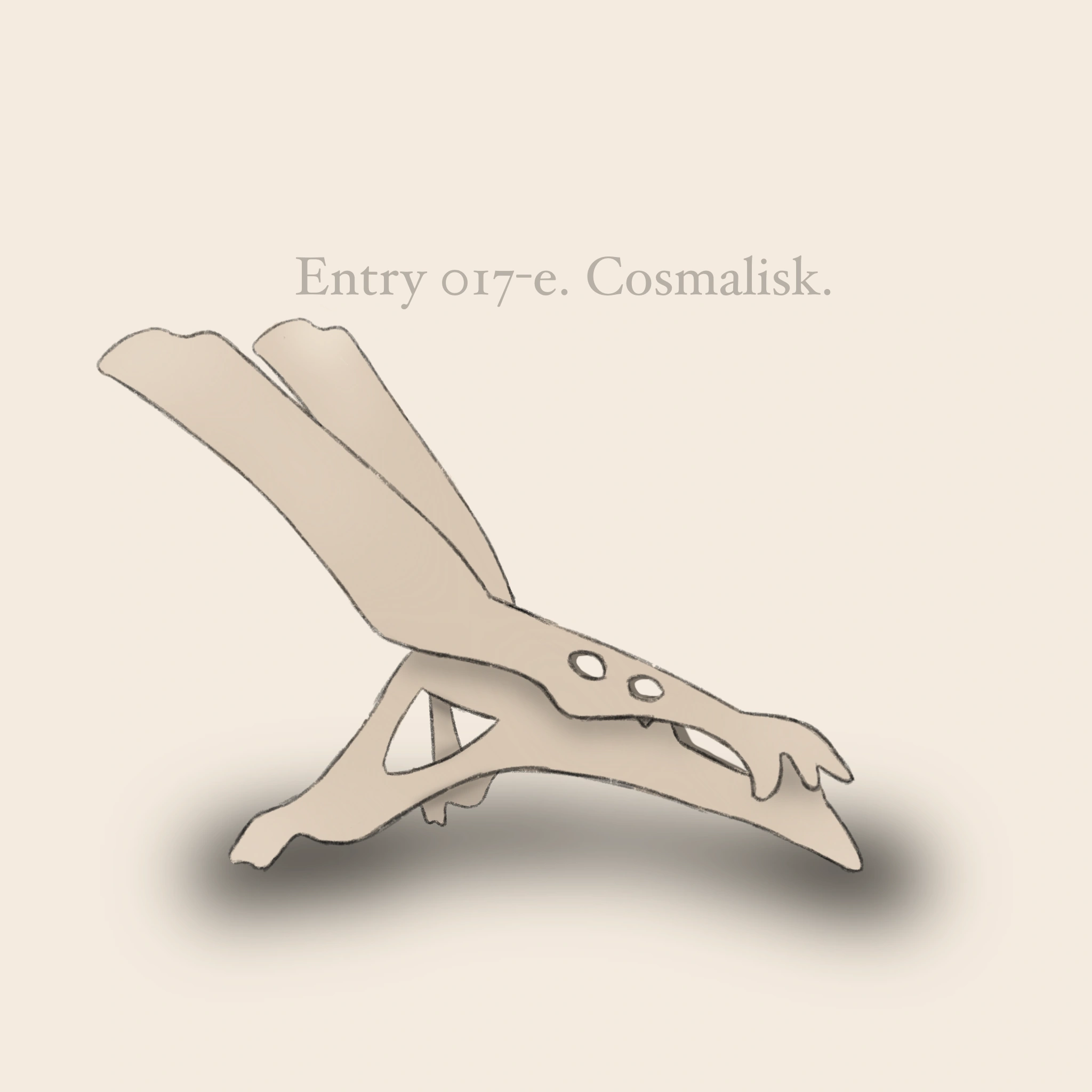 Entry 017-e. Cosmalisk. | Fandom