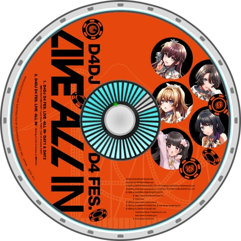 D4DJ D4 FES. LIVE -ALL IN- DAY1 & DAY2 | Dig Delight Direct Drive DJ Wiki | Fandom