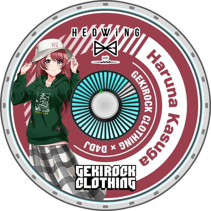 GEKIROCK Collab Disc Skin Kasuga Haruna | Dig Delight Direct Drive DJ Wiki | Fandom