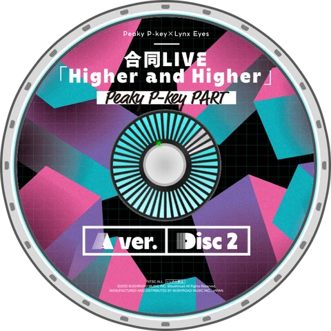 Peaky P-key 1st Album "Master Peace A ver." DISC.2 | Dig Delight Direct ...