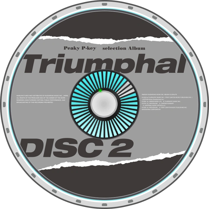 Peaky P-key selection ALBUM "Triumphal" DISC.2 | Dig Delight Direct ...