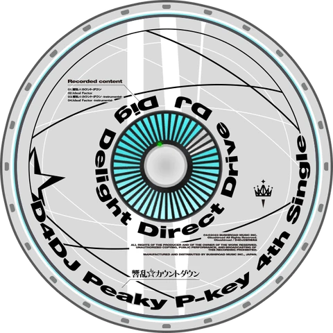 Peaky P-key 4th Single "Echoing Chaos☆Countdown" | Dig Delight Direct ...