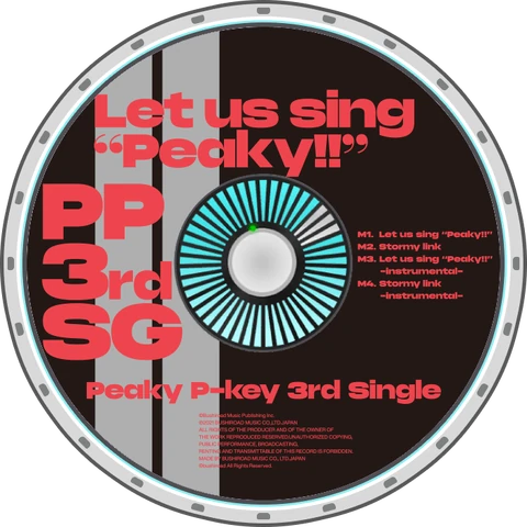 Peaky P-key 3rd Single | Dig Delight Direct Drive DJ Wiki | Fandom