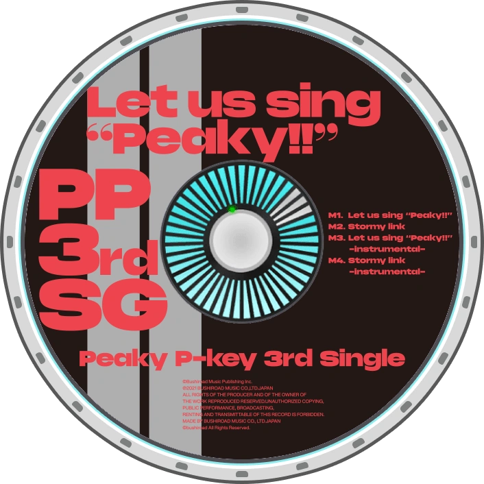 Peaky P-key 3rd Single | Dig Delight Direct Drive DJ Wiki | Fandom