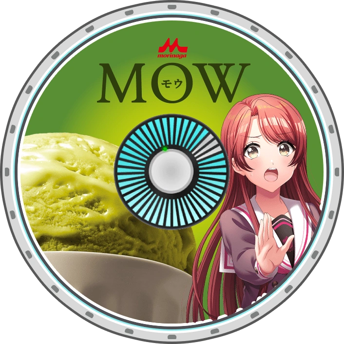 Morinaga Milk MOW Collab Disc Skin Kasuga Haruna | Dig Delight Direct Drive DJ Wiki | Fandom