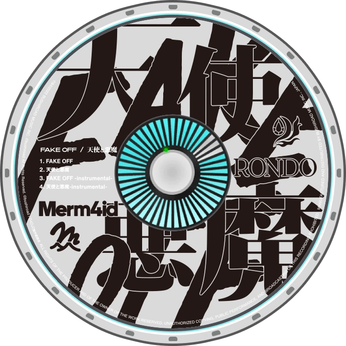 Merm4id × 燐舞曲 Collaboration CD「FAKE OFF/天使と悪魔」普通盤 | Dig Delight Direct Drive DJ Wiki | Fandom