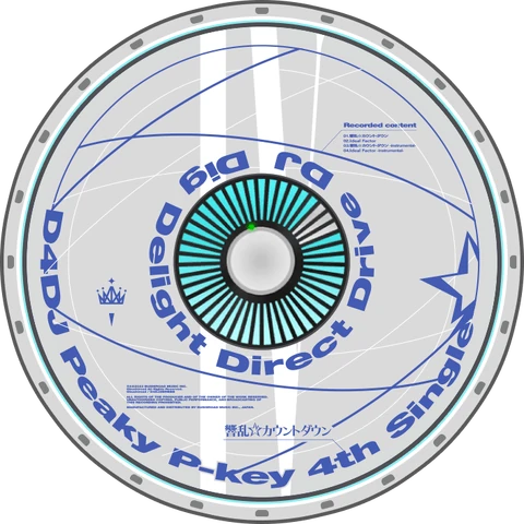Peaky P-key 4th Single "Echoing Chaos☆Countdown" Limited Edition | Dig ...