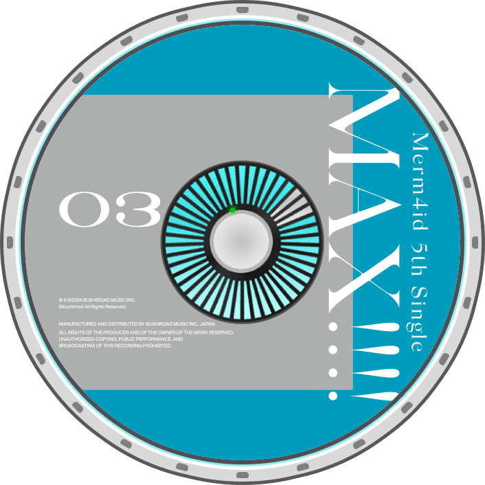 Merm4id 5th Single「MAX!!!!」限定盤 | Dig Delight Direct Drive DJ Wiki | Fandom