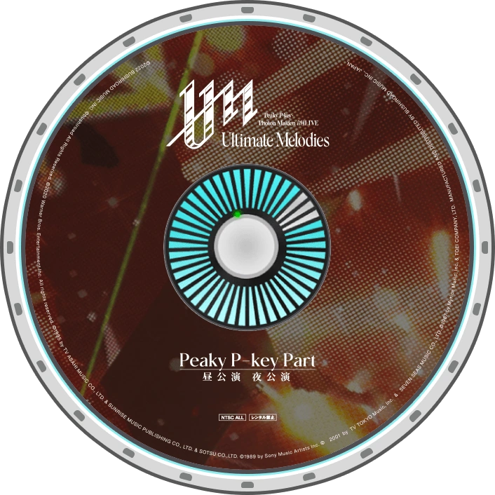 "Ultimate Melodies" Blu-ray Peaky P-key Part | Dig Delight Direct Drive DJ Wiki | Fandom