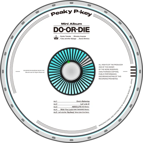 Peaky P-key 1st mini Album "DO-OR-DIE" | Dig Delight Direct Drive DJ ...
