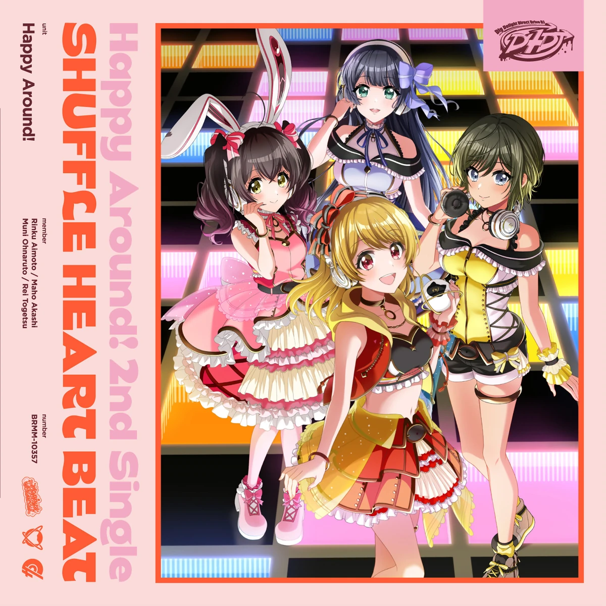 SHUFFLE HEART BEAT (single) | Dig Delight Direct Drive DJ Wiki | Fandom