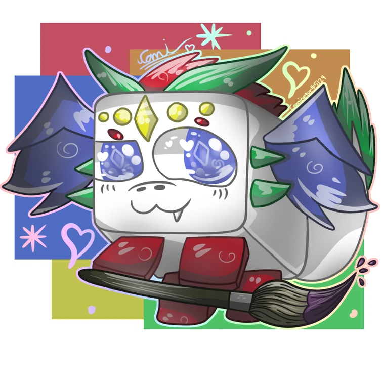 Here's my lil pet, Aurora Dragon. uwu | Fandom