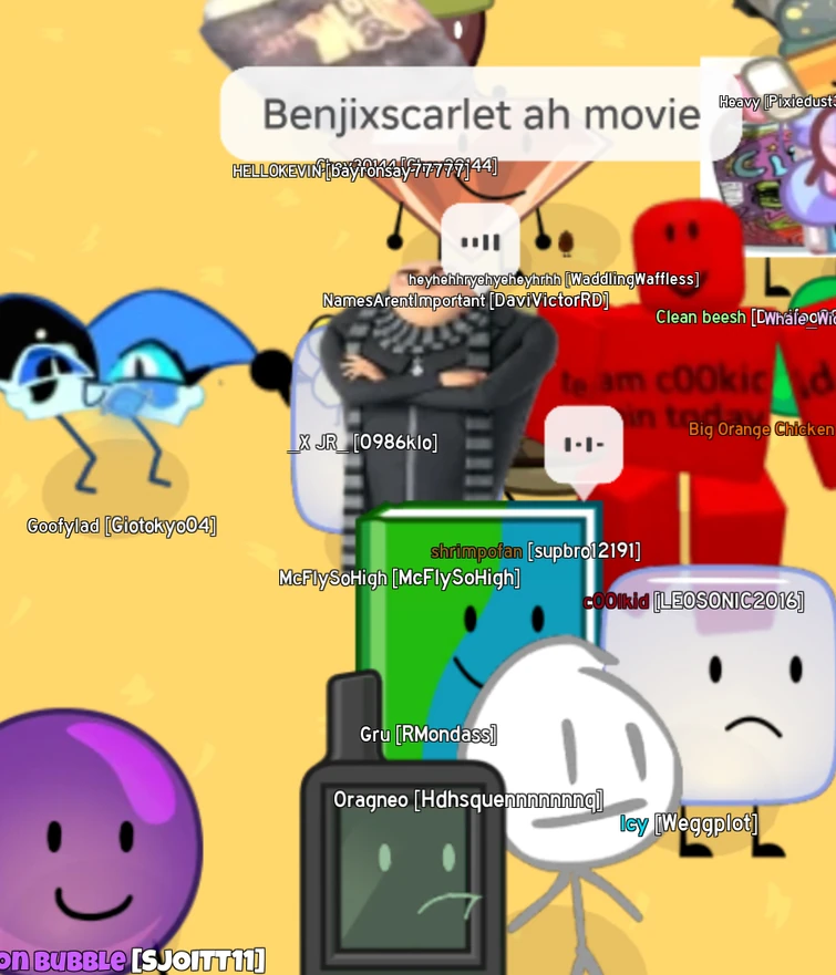 Objects Global - BFDI RP Out of Context screenshots | Fandom