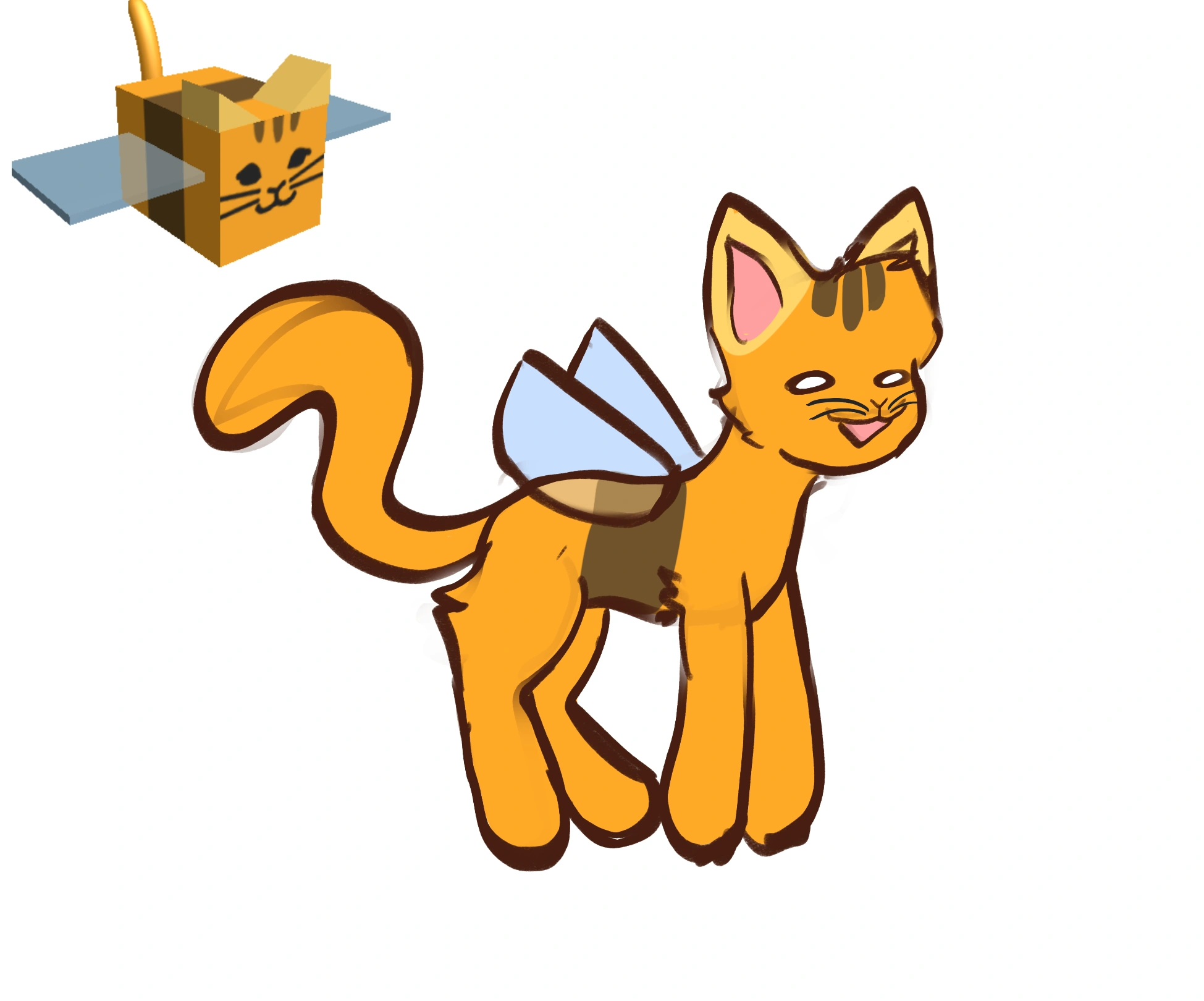 Tabby bee felinized | Fandom