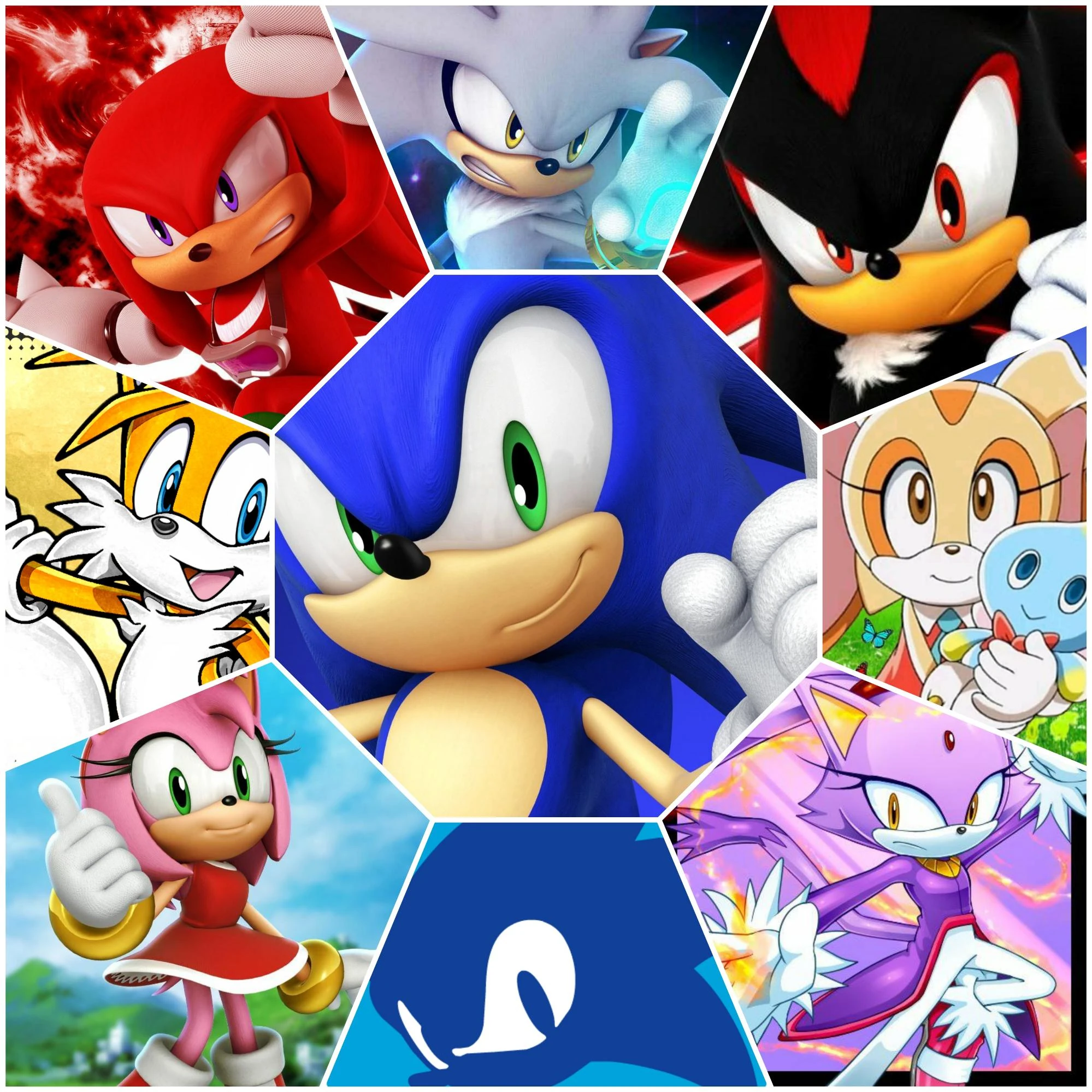 I made this Grid about Sonic. | Fandom