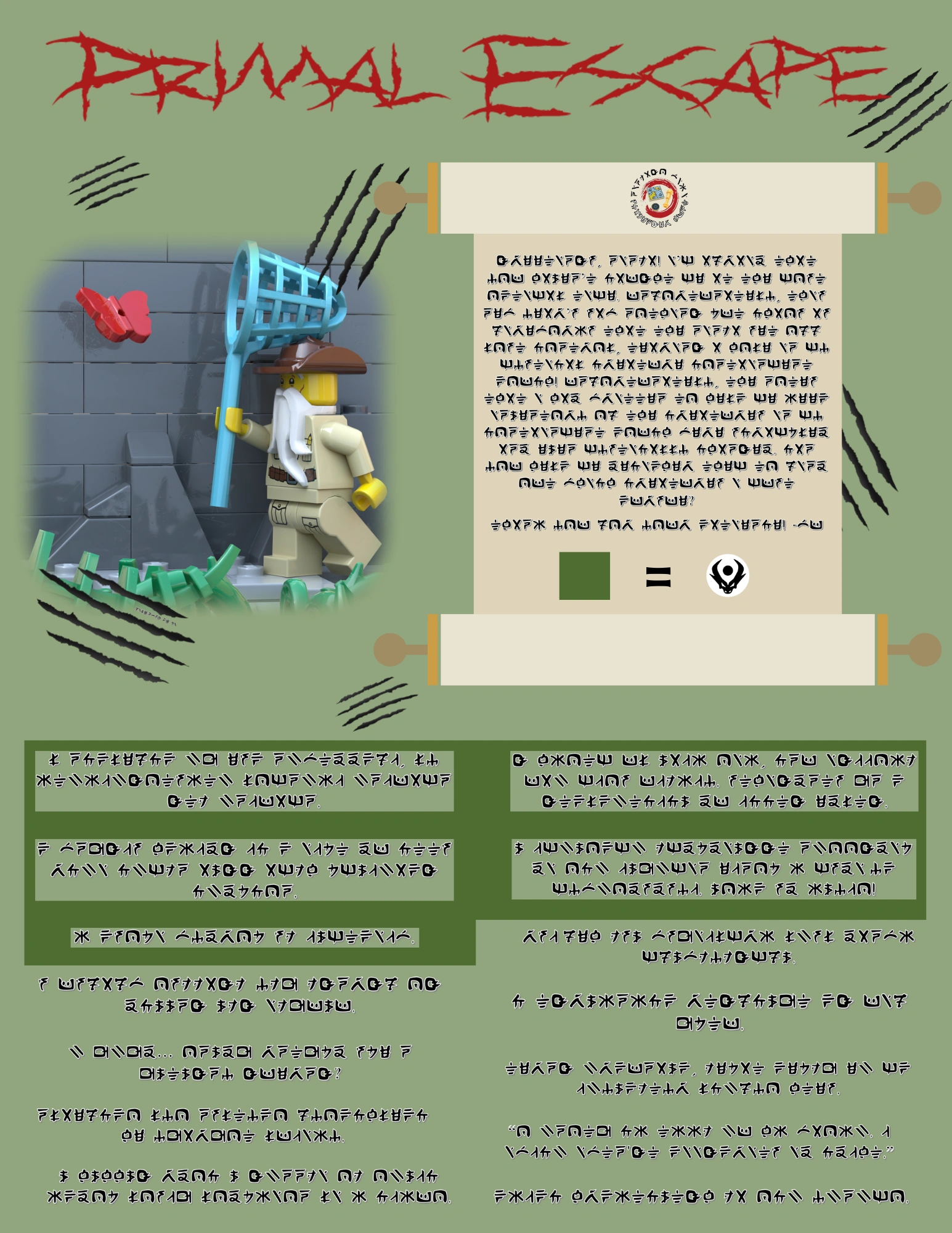 [EASIER, COME PLAY] Ninjago Wiki Scavenger Hunt: Primal Escape | Fandom