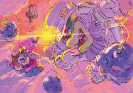 Wanna see some official Nintendo artwork that was made for Super Mario ...