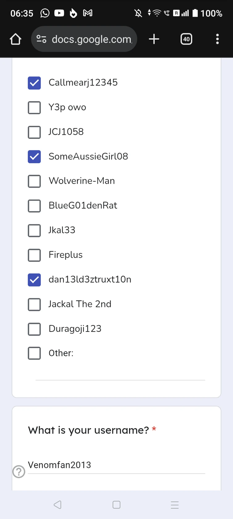 Mod Elections Form | Fandom
