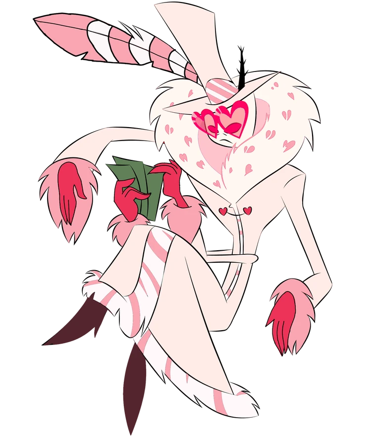 I got bored, so I color swapped Angel Dust and Valentino | Fandom