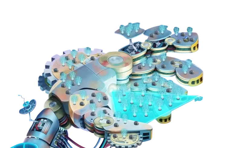 Transparent mech Islet things | Fandom