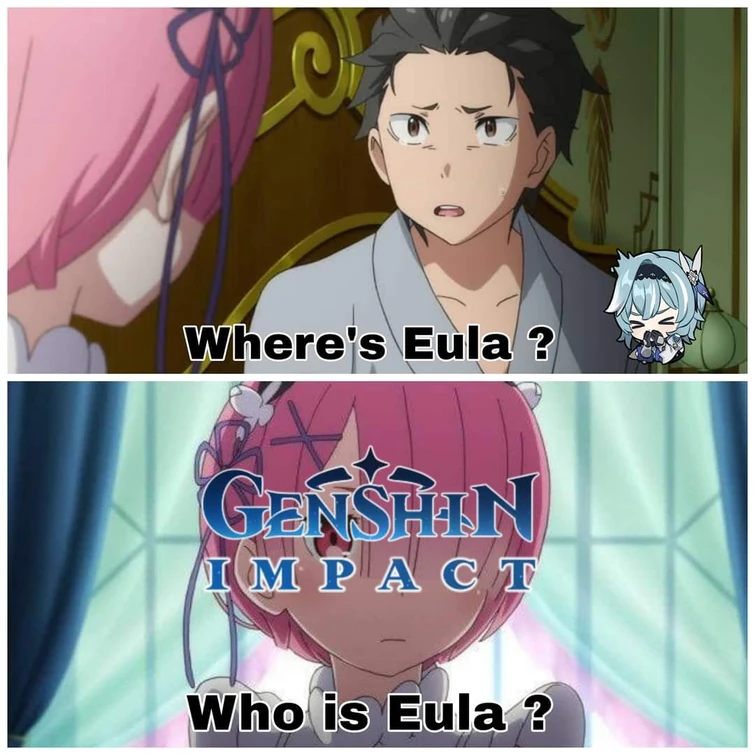 A few Eula memes | Fandom