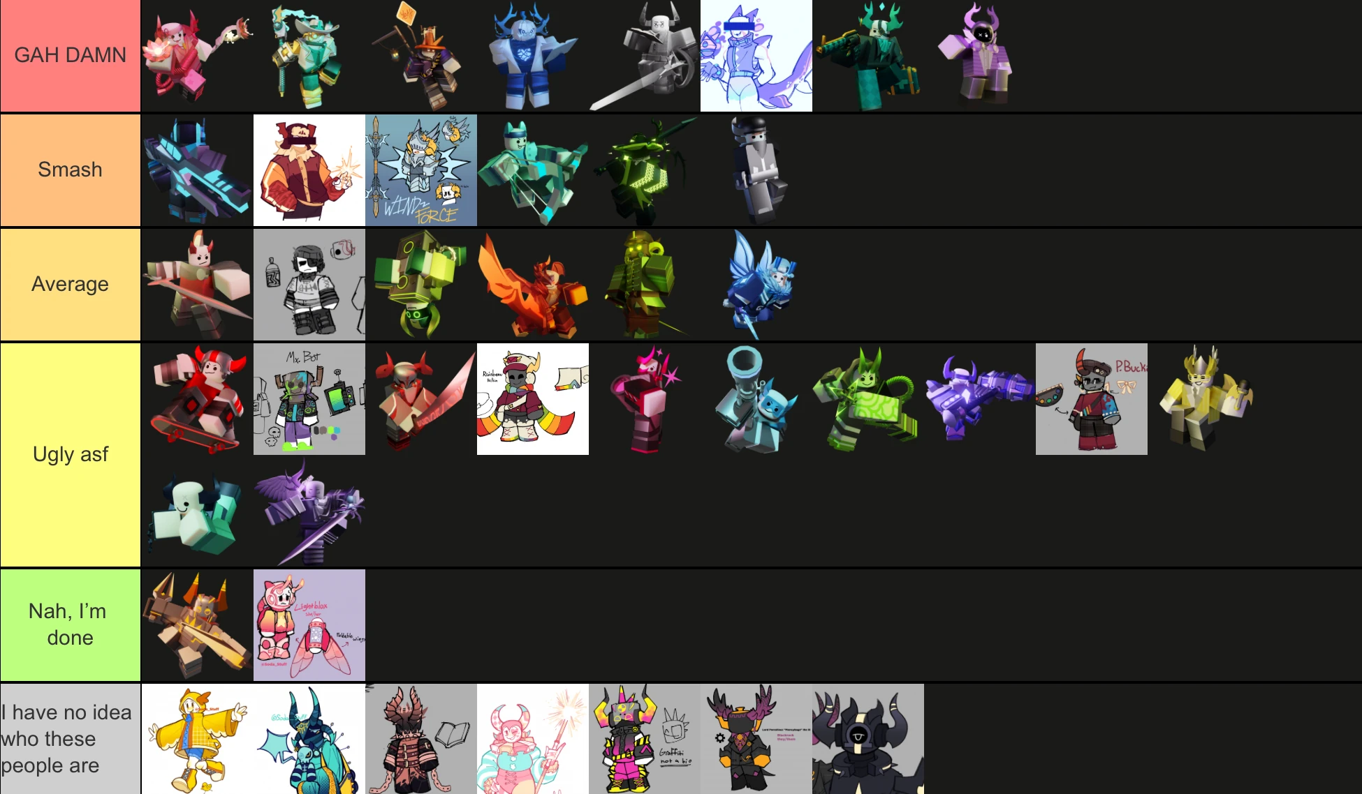 Phighting smashability tier list | Fandom