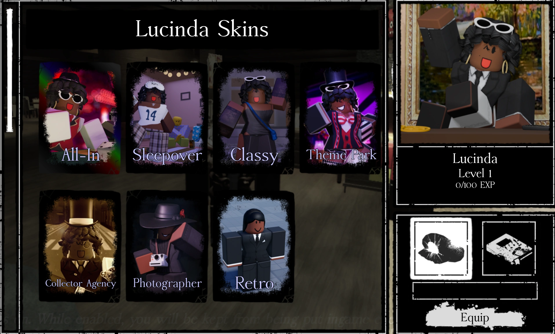 Update: LUCINDA SKINS WORKING! | Fandom