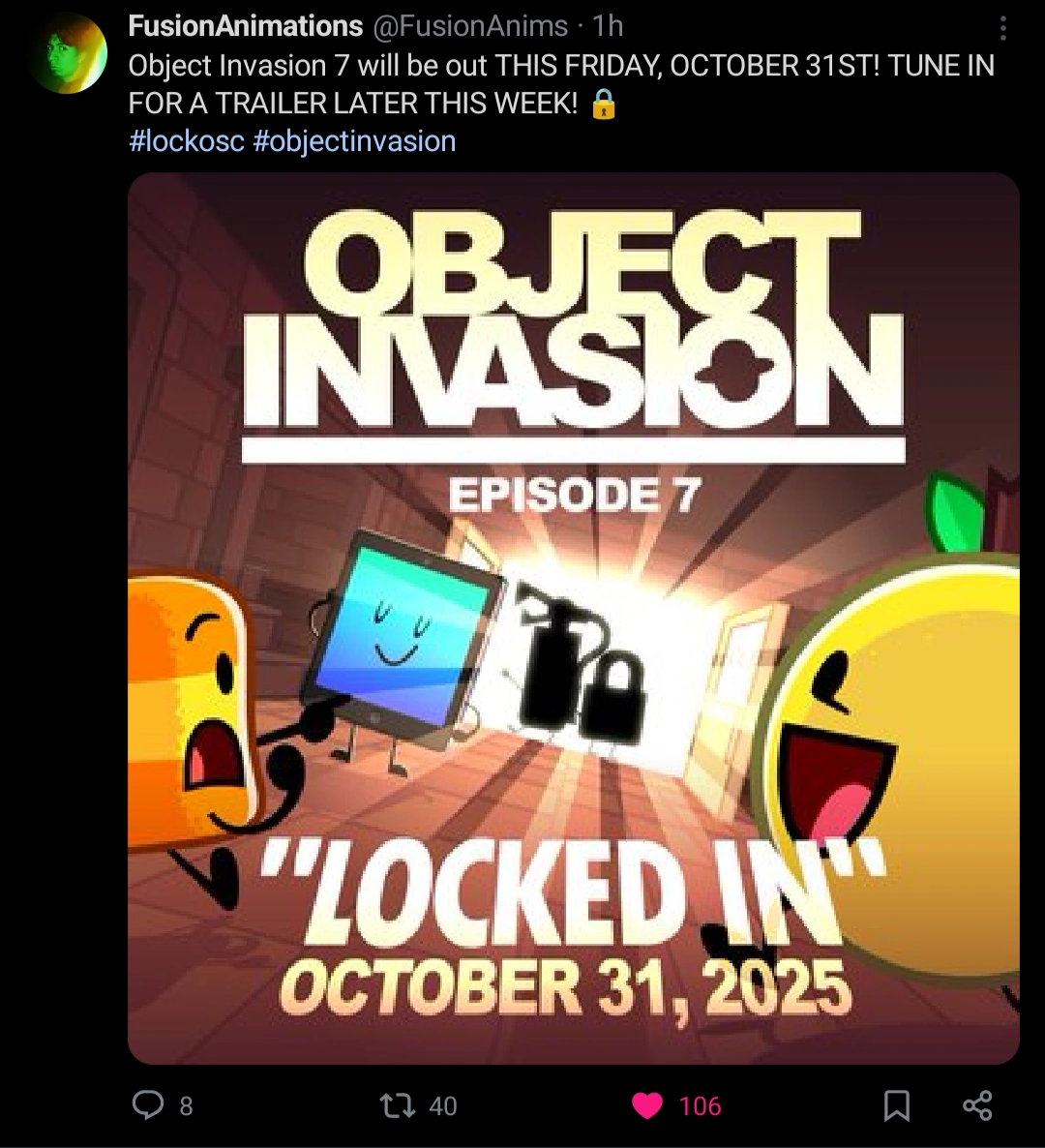 Object Invasion episode this weekend | Fandom