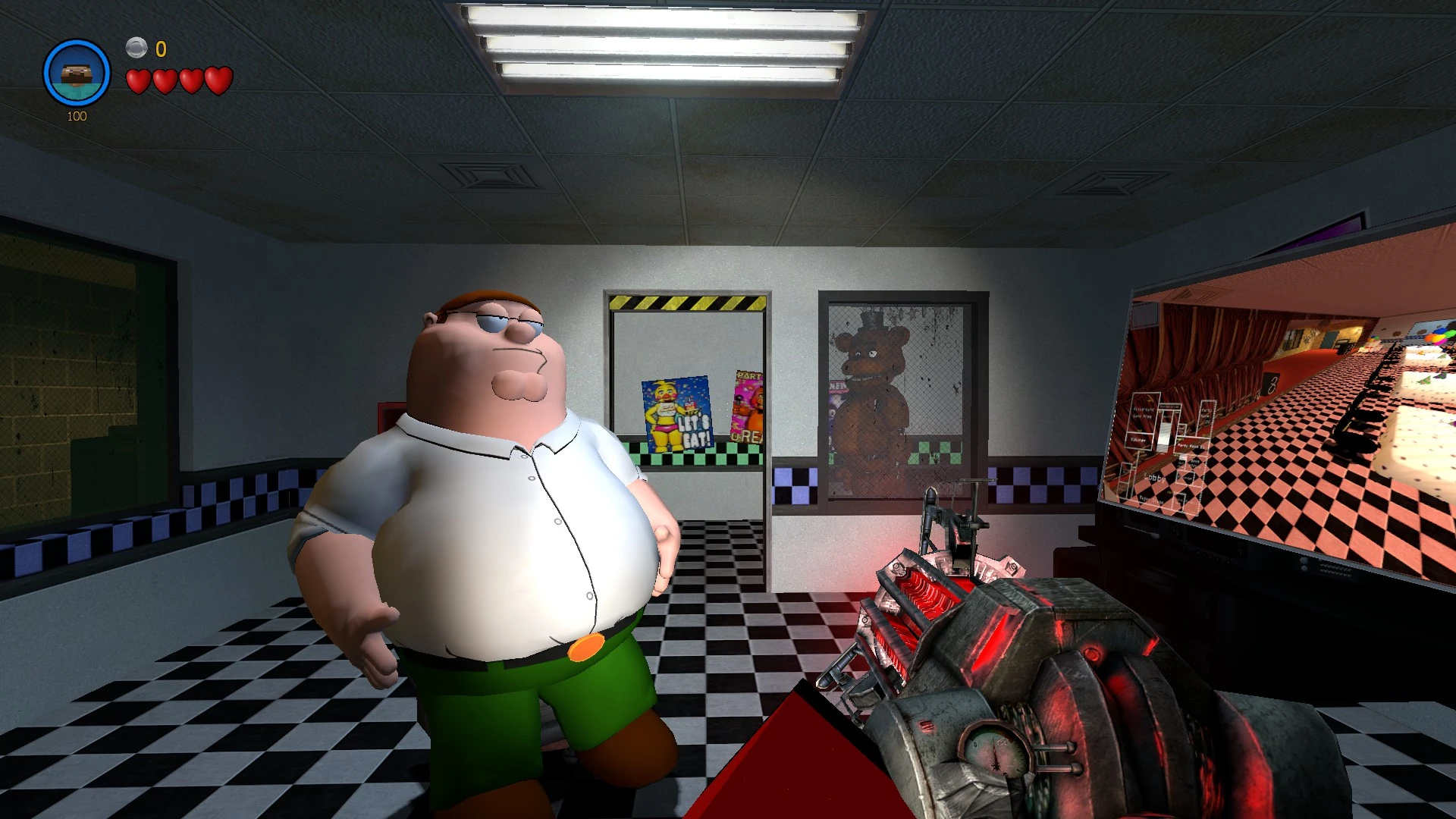 i made something in GMOD if Family guy and FNAF did a crossover | Fandom