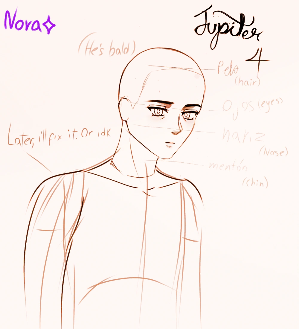 Theory about the present of the plot + continuing with Jupiter's WIP ...