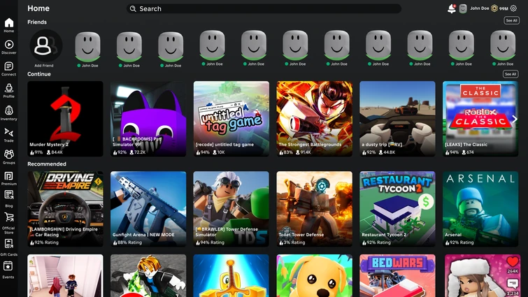 I Redesign Roblox Desktop App Layout | Fandom