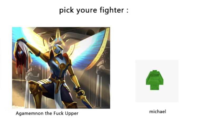 Pick youre fighter | Fandom