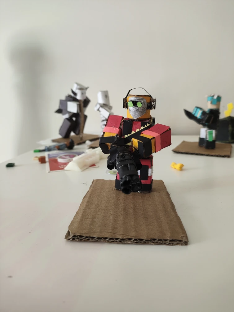 minigunner figurine | Fandom