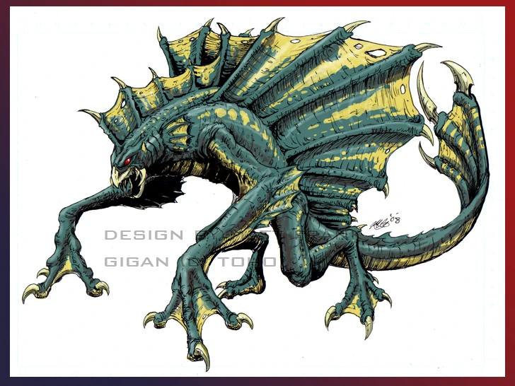 Pre-Cyborg Gigan | Fandom