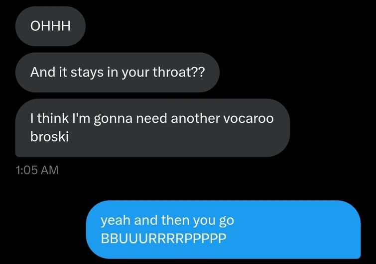some guy just dmed me on twitter asking for a stepbystep on how to burp ...