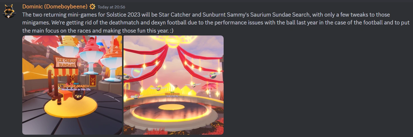 Solstice 2023 info [dev feed] | Fandom