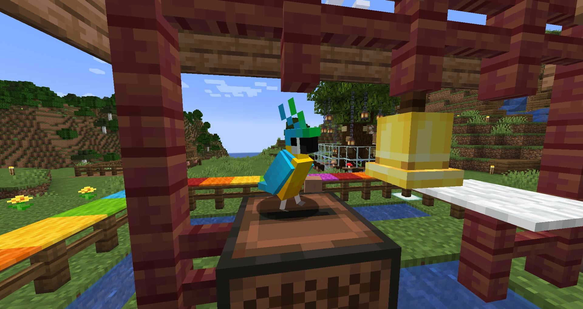 say hi to glory the minecraft parrot | Fandom