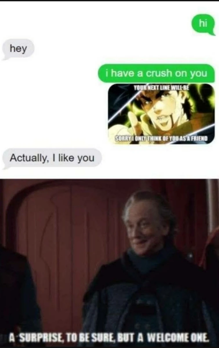 Your next line will be : | Fandom