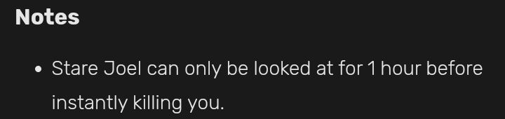 i love 1 hour rounds especially stare joel's one hour round!! | Fandom