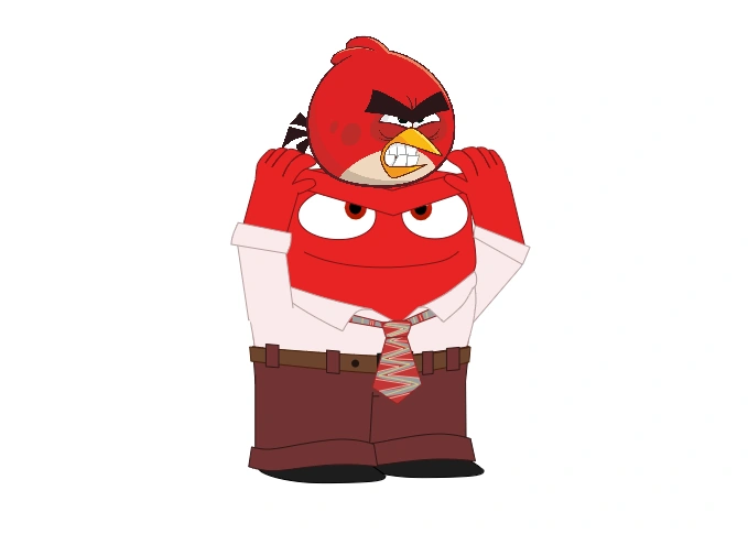 Red meets Anger from Inside Out | Fandom