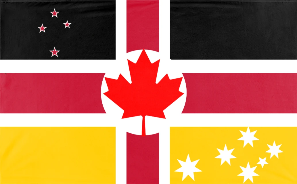 The canzuk flag but Germany joins | Fandom