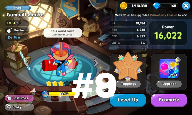 Mah top 10 strongest cookies | Fandom