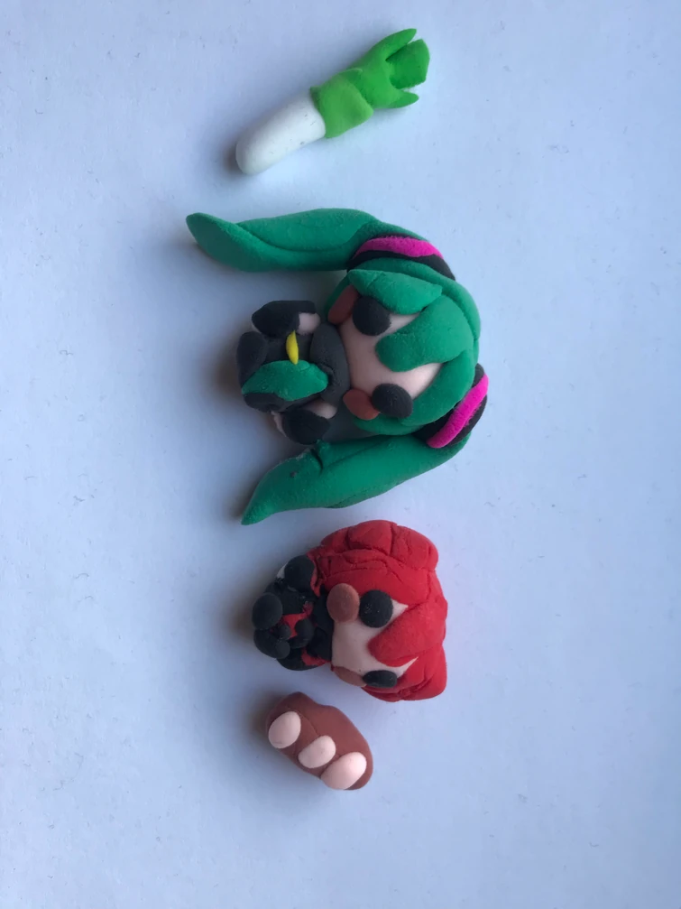 Y’all rate my crafts (my first craft with foam clay) :3 | Fandom