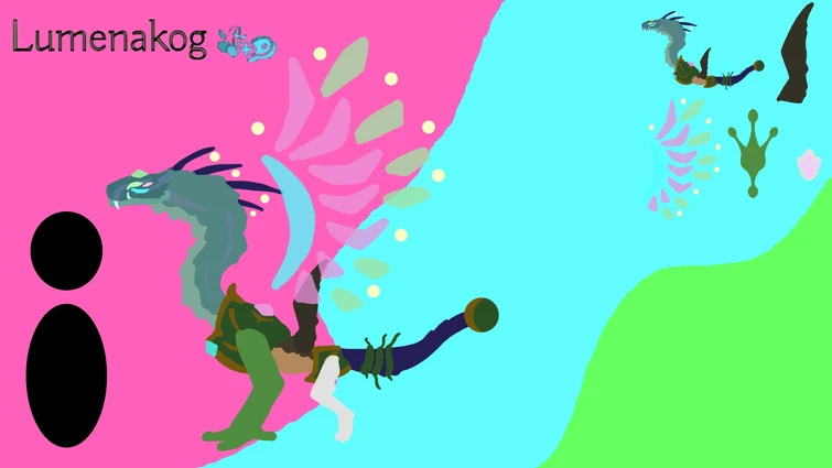 Interest based creature concept 1: Lumenakog | Fandom