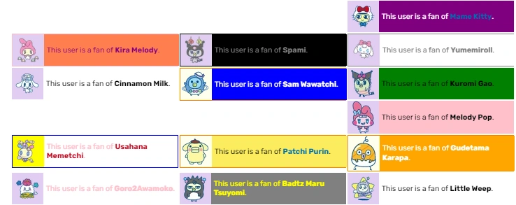 I Made More Userboxes Of Sanrio Characters | Fandom