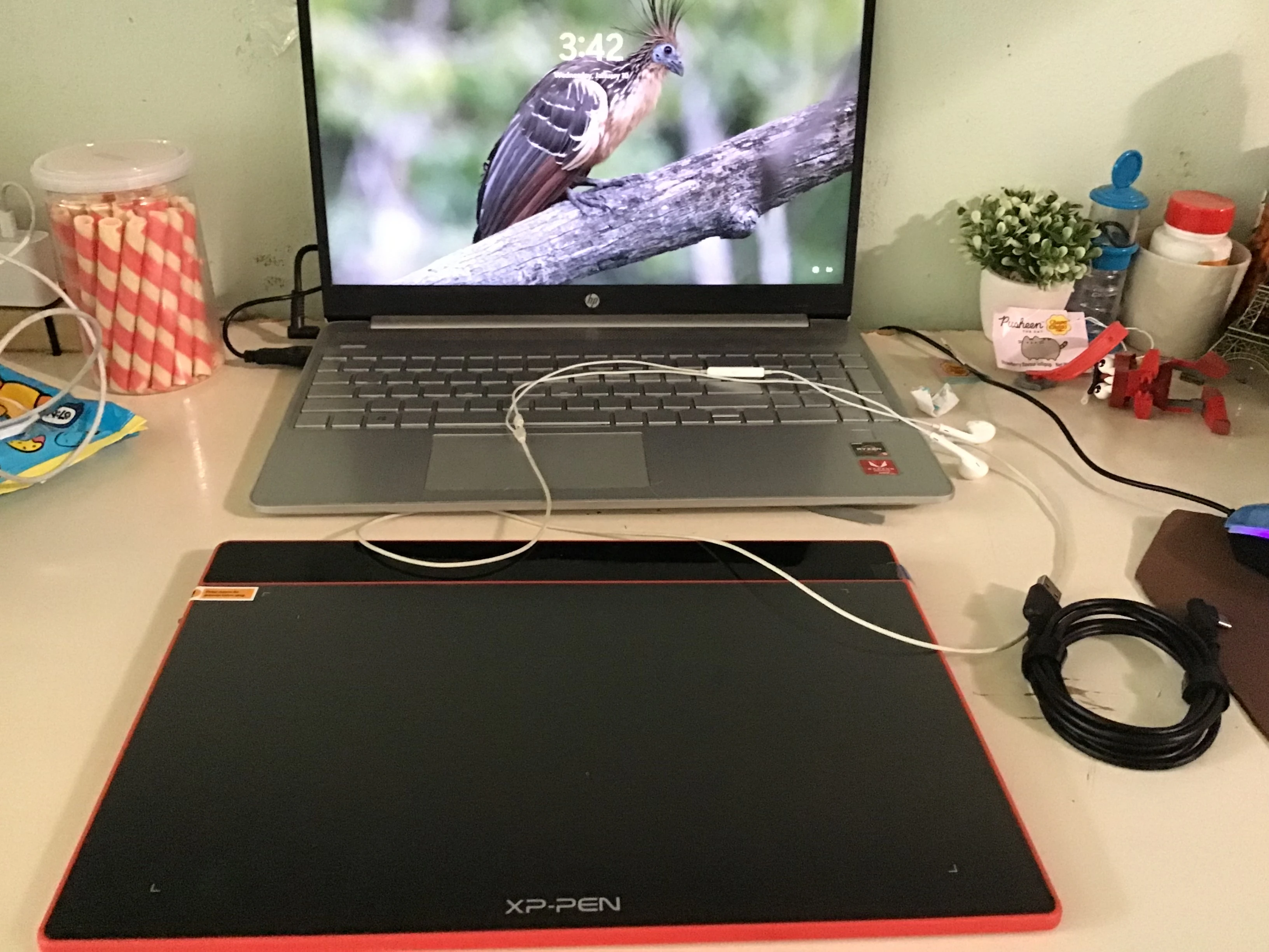 Wowee my mom bought me this black rectangle and a pen, can’t wait to ...